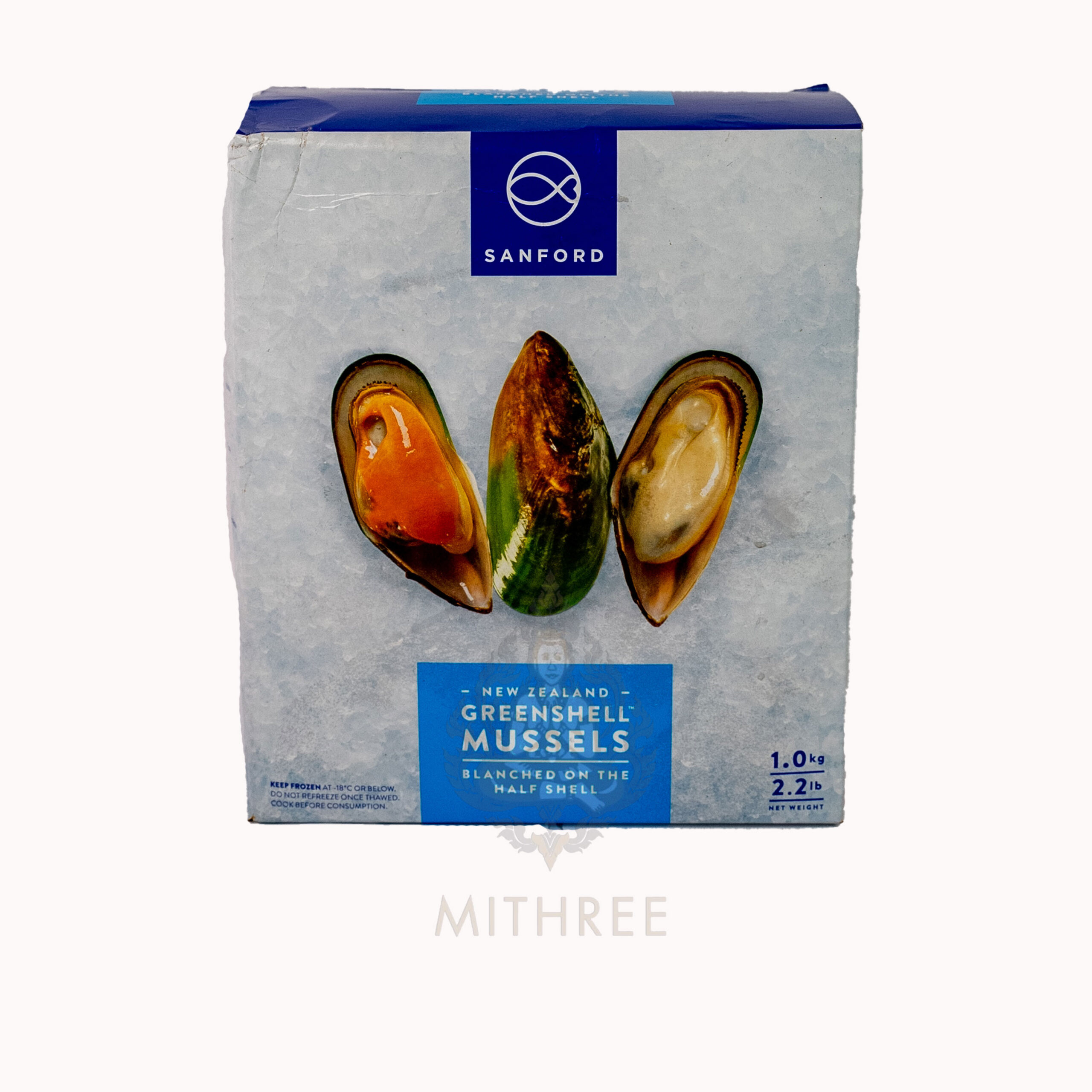 MUSSEL HALF SHELL [FRZ] 1KG - MITHREE