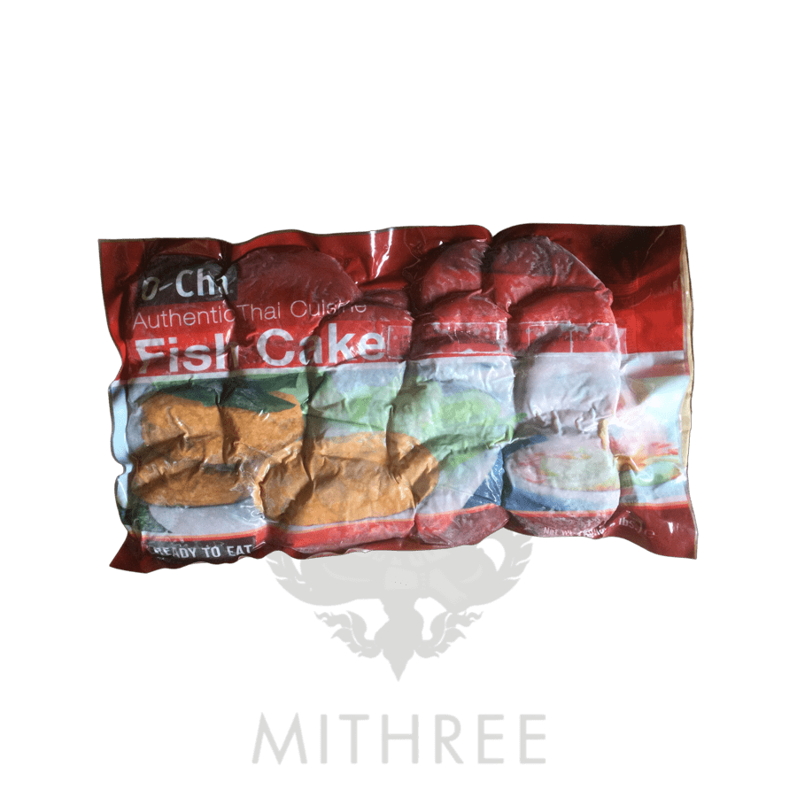 OCHA THAI FISH CAKE [RED] [FRZ] 1KG/12 - MITHREE