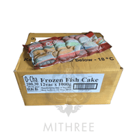 OCHA THAI FISH CAKE [RED] [FRZ] 1KG/12 - MITHREE