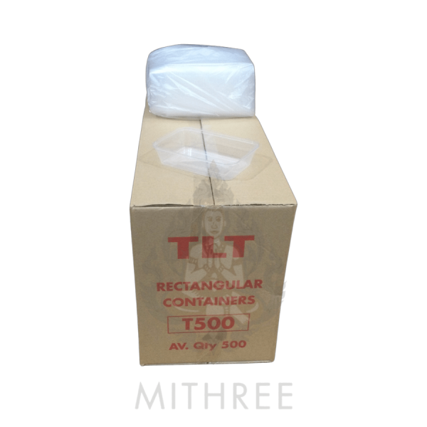 TLT [500] RECTANGLE CONTAINER 500PCS - MITHREE