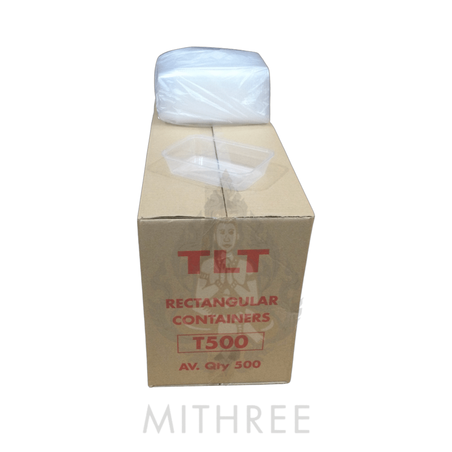 TLT [500] RECTANGLE CONTAINER 500PCS - MITHREE