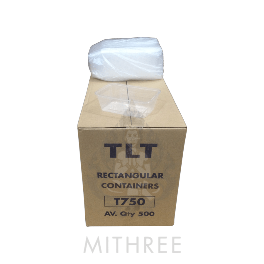 TLT [750] RECTANGLE CONTAINER 500PCS - MITHREE