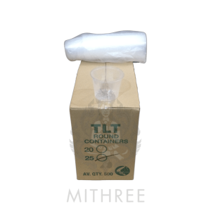 TLT [25] ROUND CONTAINER 500PCS - MITHREE