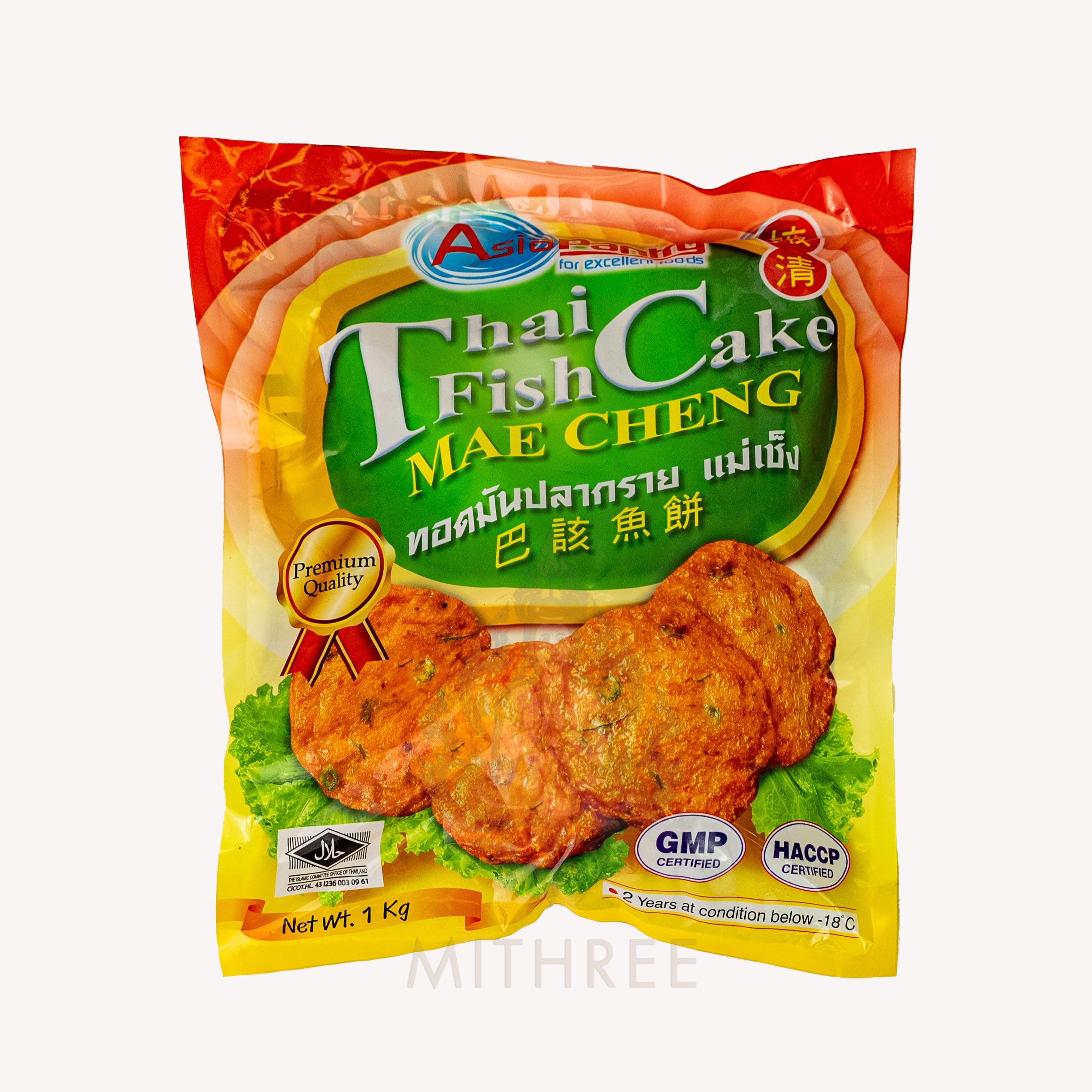 MAE CHENG FISH CAKE [FRZ] 1KG/10 - MITHREE