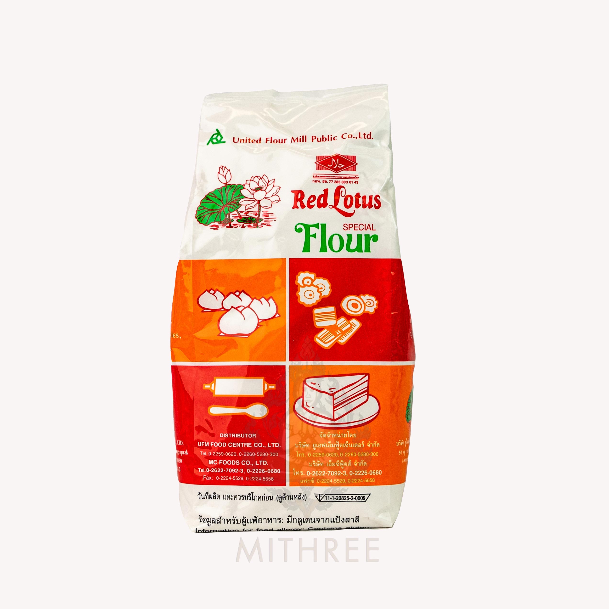 RED LOTUS FLOUR 1KG - MITHREE