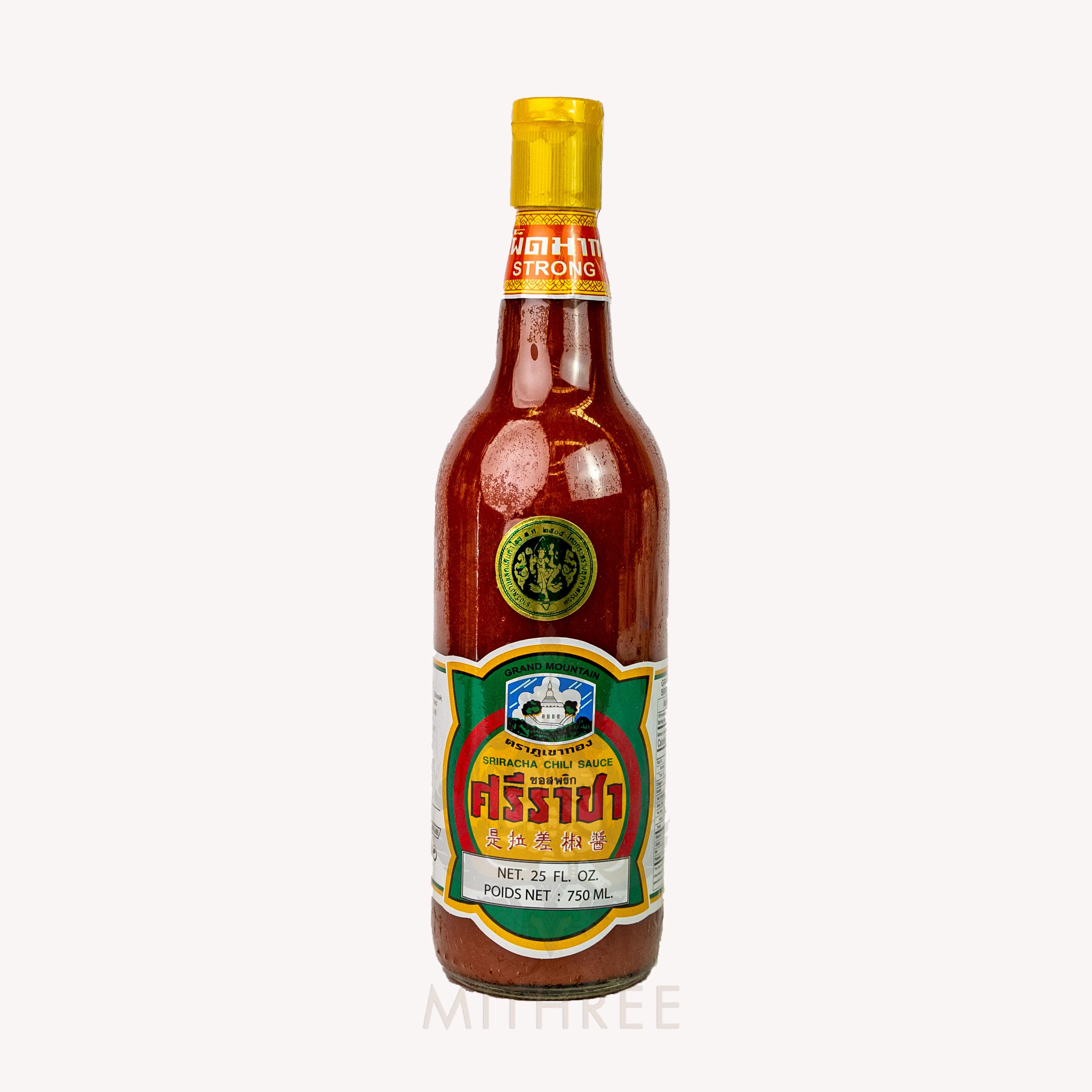 GRAND MOUNTAIN SRIRACHA CHILLI SAUCE 750ML/12 - MITHREE