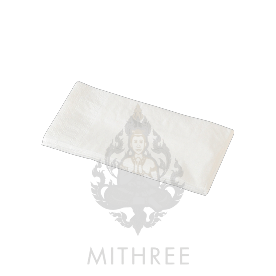 DURASOFT DINNER NAPKIN [WHITE] 1000PCS - MITHREE