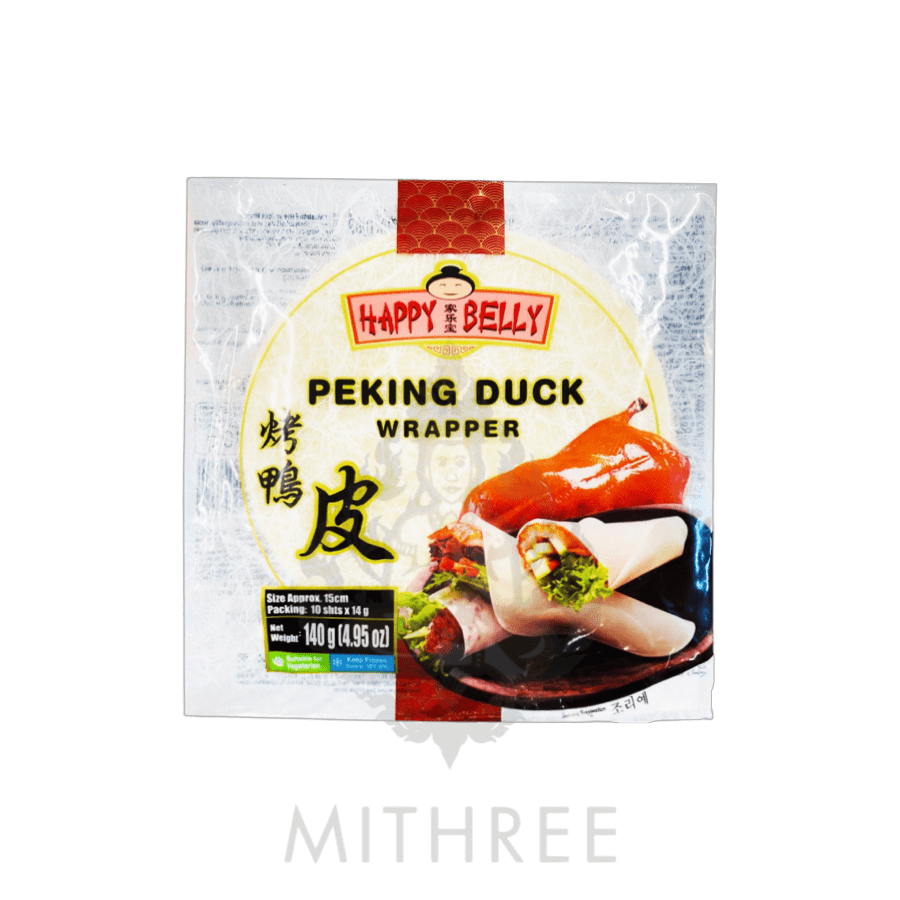 HAPPY BELLY PEKING DUCK WRAPPER [15CM] 140G/30 - MITHREE