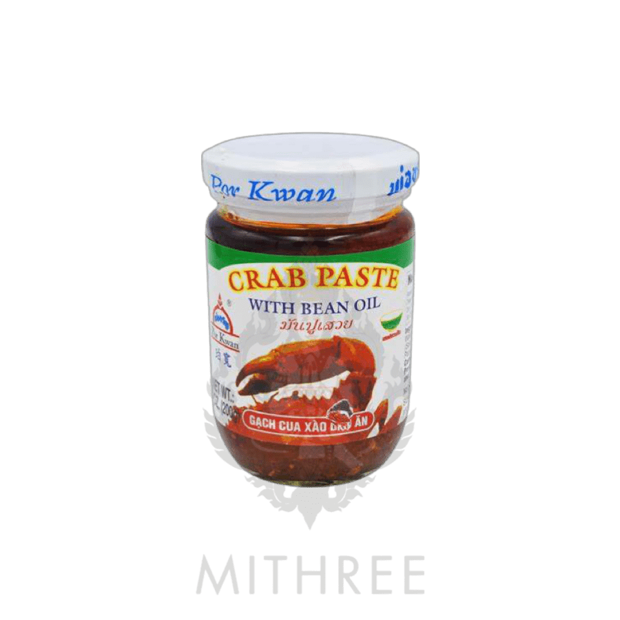 Por Kwan Crab Paste Soya Bean Oil 200g Mithree