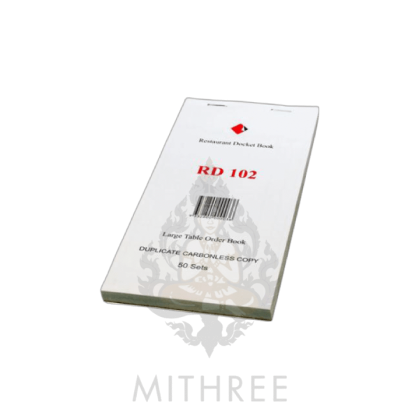 RESTAURANT DOCKET [DUPLICATE] 50PAGE/100 - MITHREE