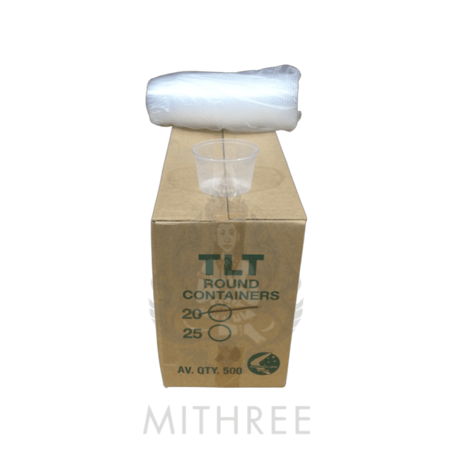 TLT [20] ROUND CONTAINER 500PCS - MITHREE