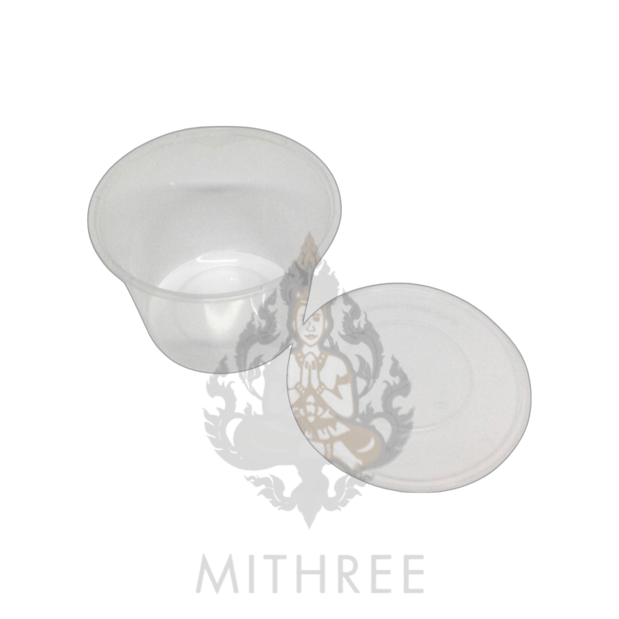 ROUND SOUP TAKE AWAY FOOD CONTAINER WITH LID [MICROWAVABLE] 180SET ...