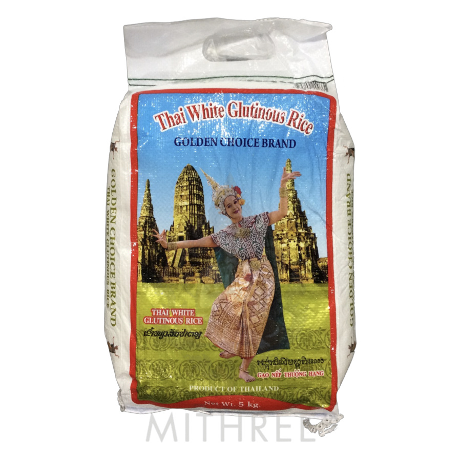 GOLDEN CHOICE [DANCING LADY] STICKY RICE 5KG - MITHREE