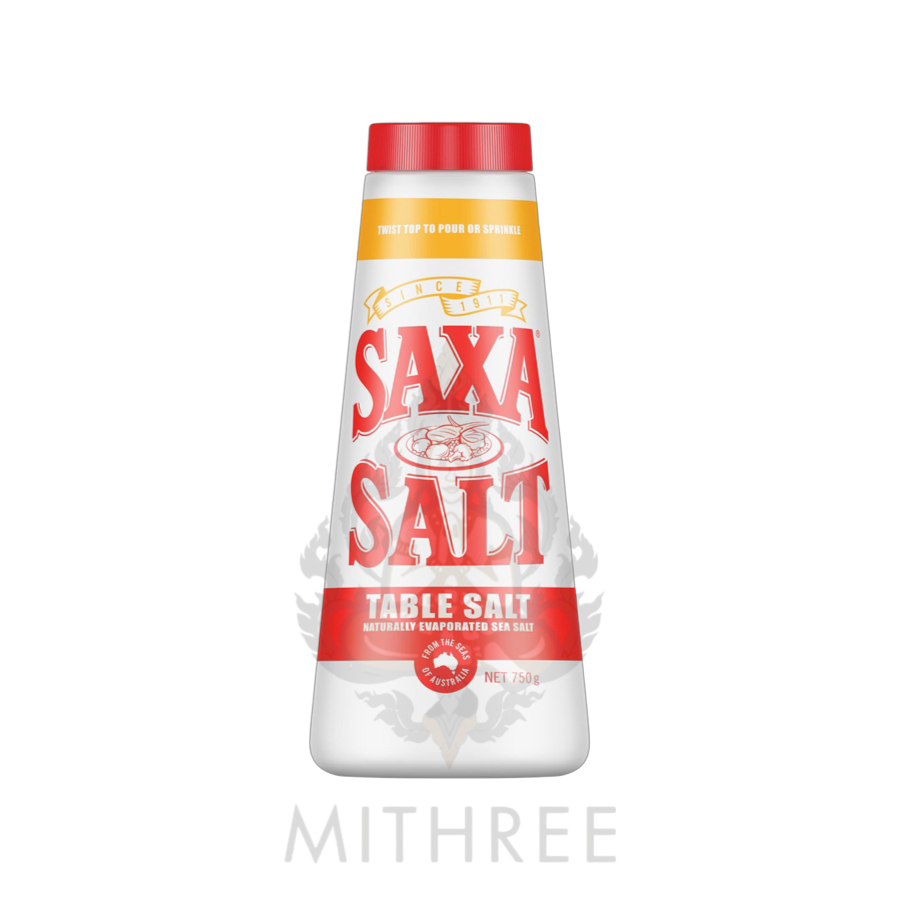 SAXA TABLE SALT 750G/12 - MITHREE