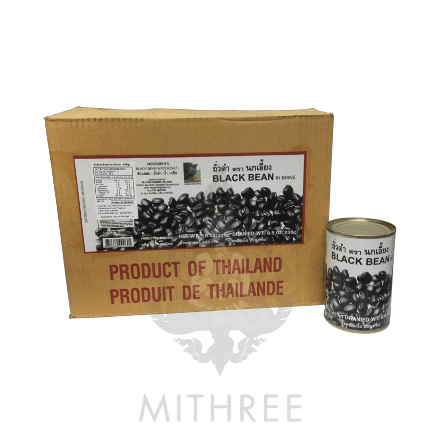 BLACK BEAN 24 X 420G - MITHREE