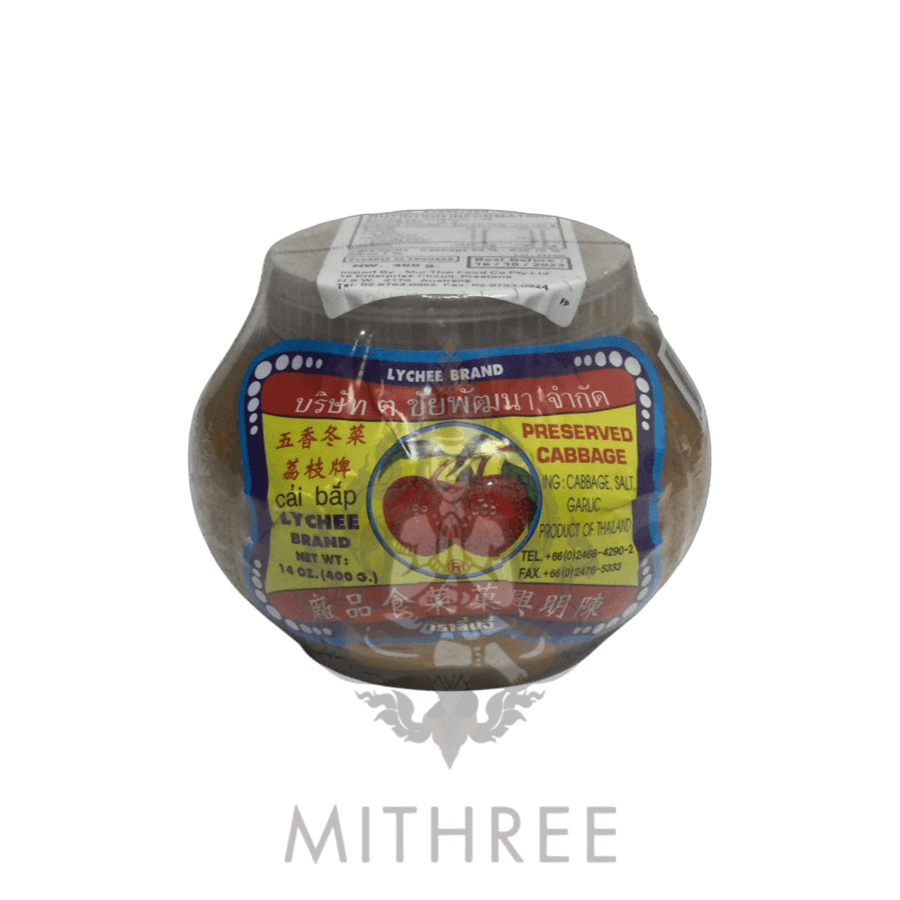 LYCHEE BRAND PRESERVED CABBAGE 400G/12 - MITHREE