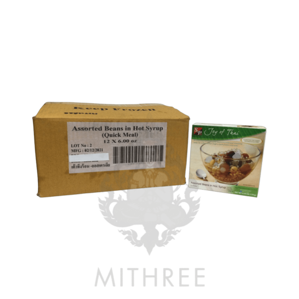 S&P BEANS IN HOT SYRUP [FRZ] 12 X 170G - MITHREE