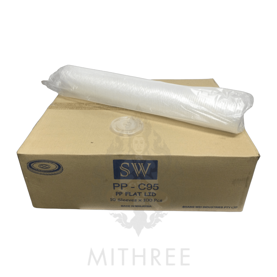 Vp Plastic Flat Lid 1000pcs Mithree