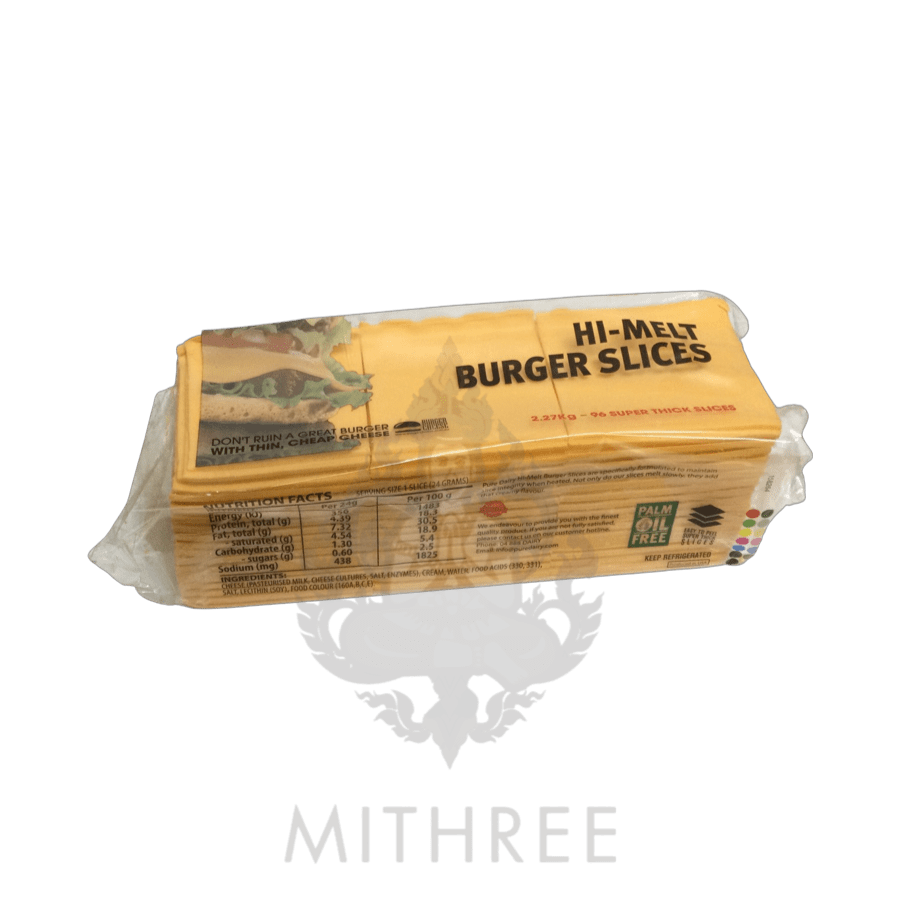 HI-MELT BURGER SLICES 2.27KG/4 - MITHREE