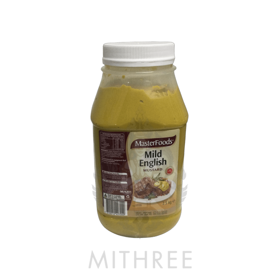 MF ENGLISH MUSTARD [MILD] 2.5KG/6 - MITHREE