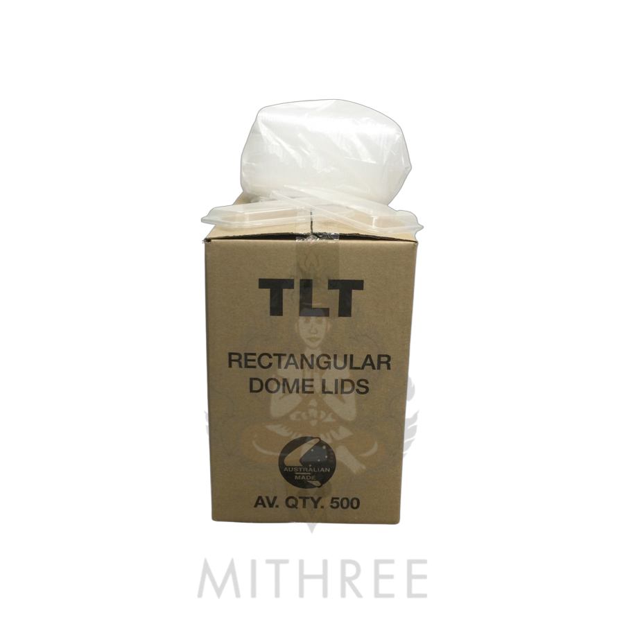 TLT RECTANGLE [DOME] LIDS 500PCS - MITHREE