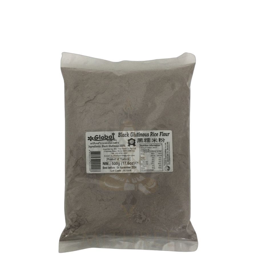 BLACK GLUTINOUS RICE FLOUR 500G/40 - MITHREE