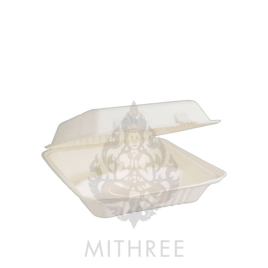 DINNERBOX 3 COMPARTMENTS [23 X 23 X8CM] 200PCS/CTN - MITHREE