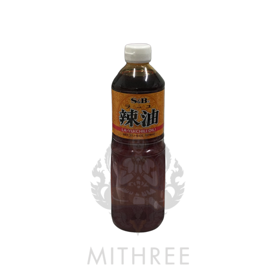 S&B LA-YU CHILLI OIL 979ML/6 - MITHREE