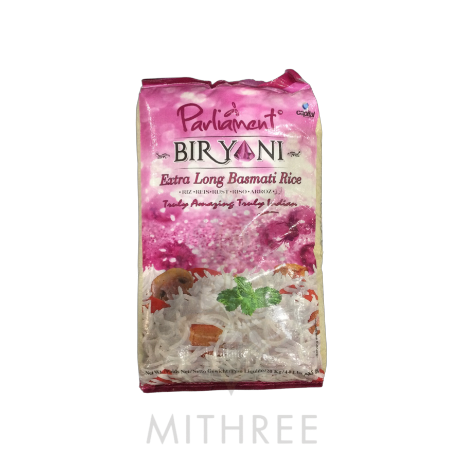 PARLIMENT BASAMATI RICE 20KG - MITHREE