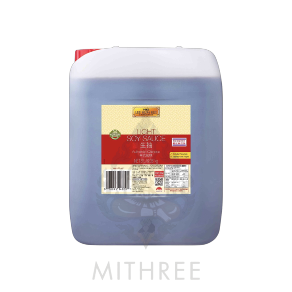 LKK LIGHT SOY SAUCE 8L/2 - MITHREE