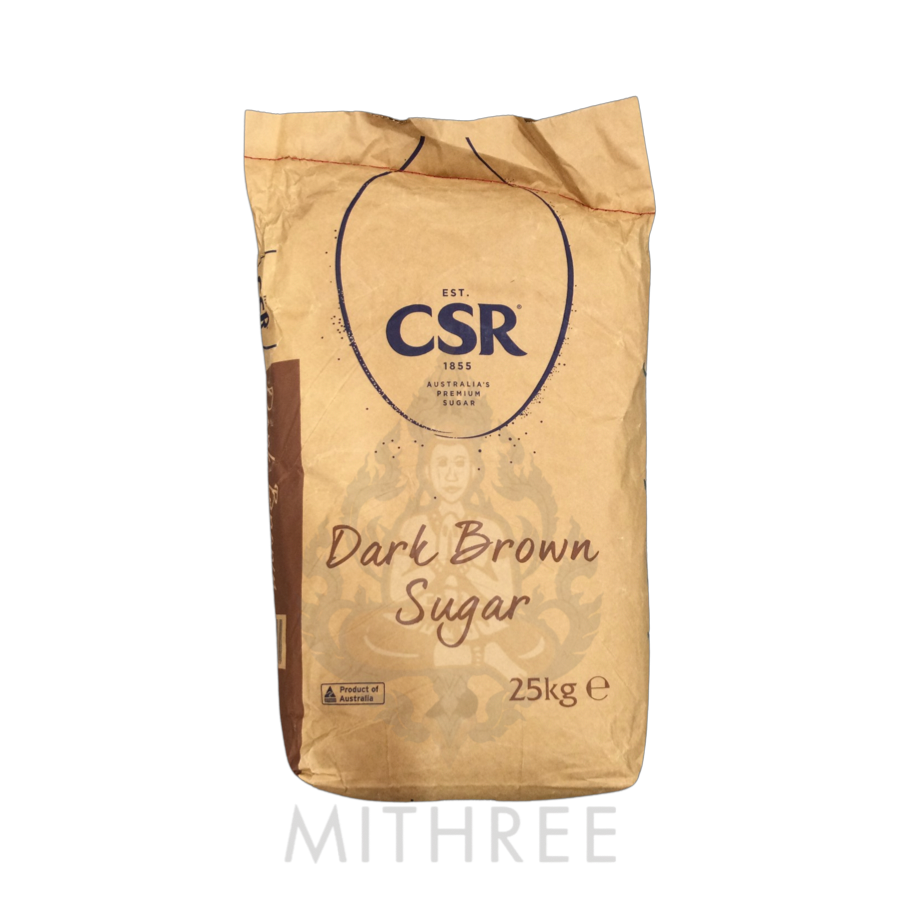 CSR DARK BROWN SUGAR 25KG - MITHREE