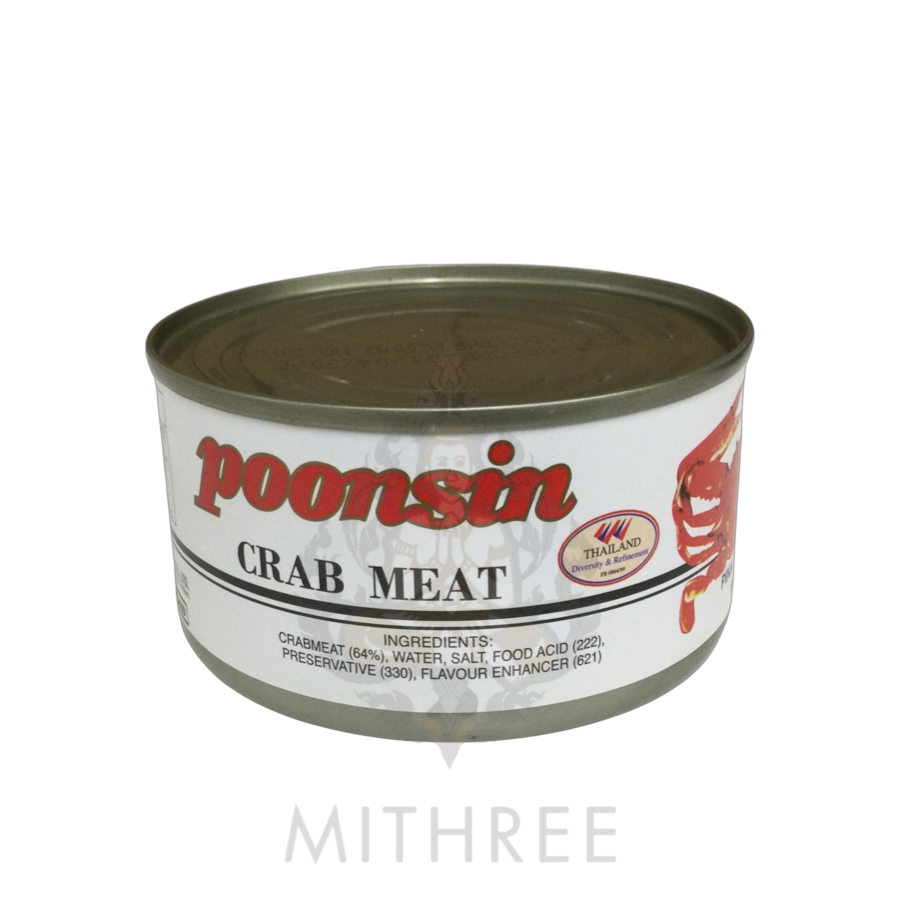 POONSIN CRAB MEAT [WHITE] 170G/24 - MITHREE