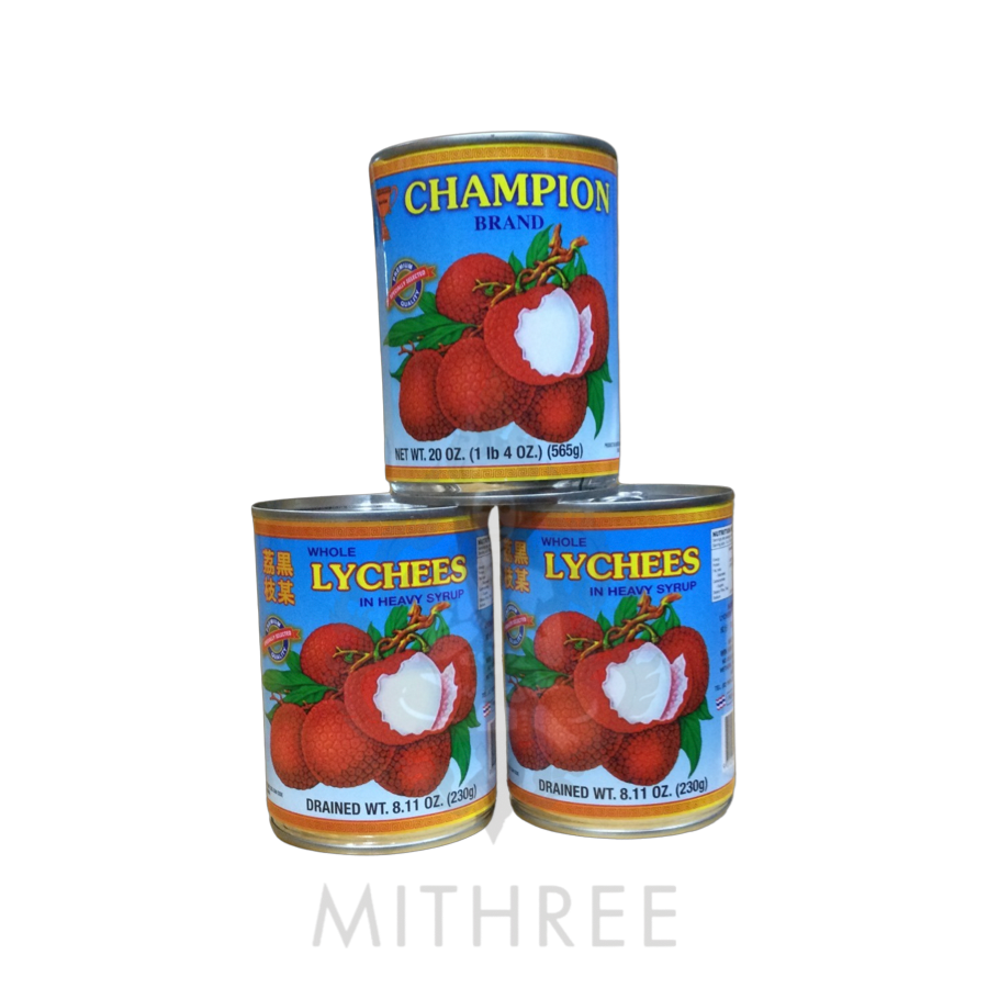 LYCHEE IN SYRUP 565G/24 - MITHREE