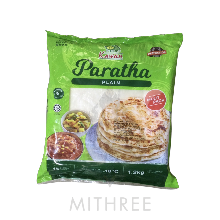 KAWAN ROTI PARATHA [FRZ] 15PCS/12 - MITHREE