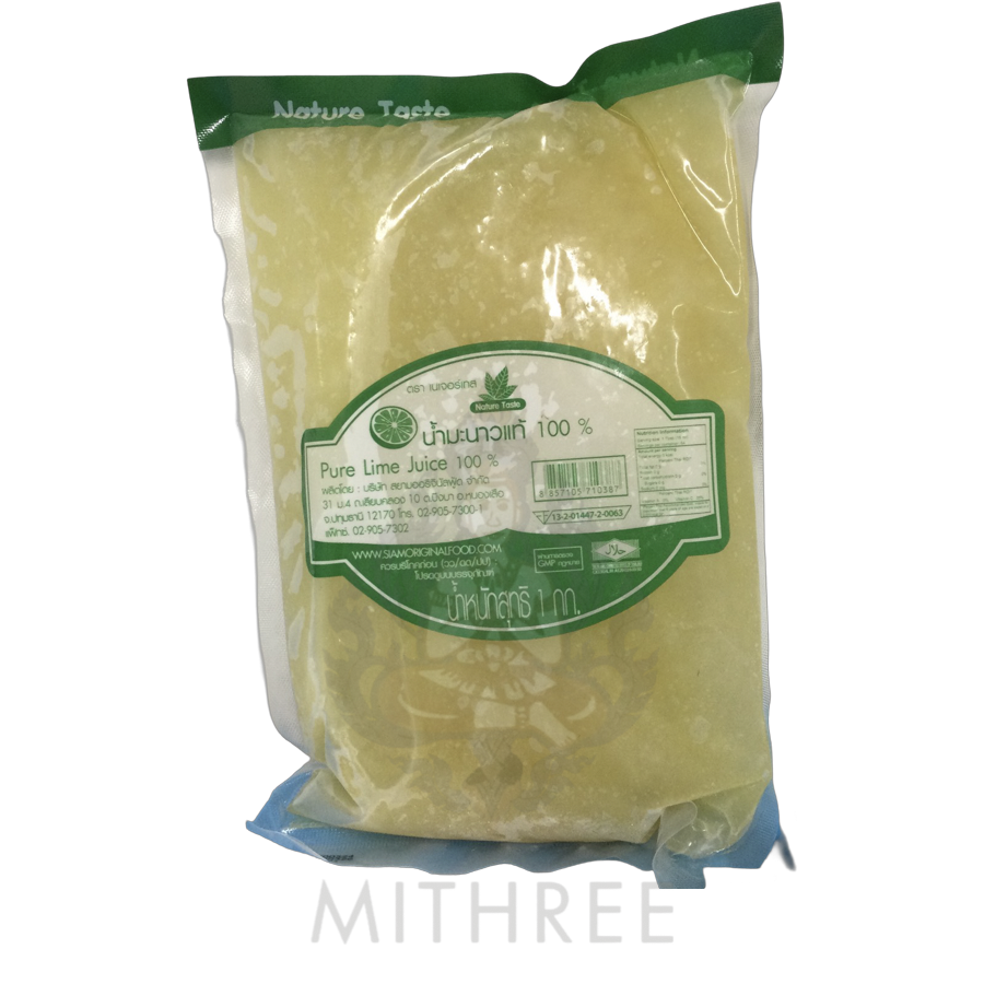 PURE LIME JUICE [FRZ] 1KG/10 - MITHREE
