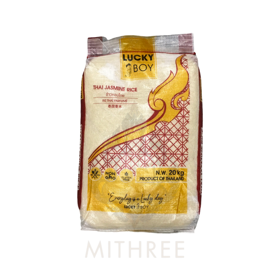 LUCKY BOY THAI JASMINE RICE [RED] 20KG - MITHREE