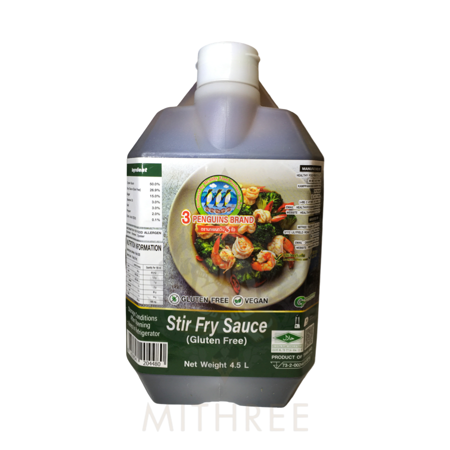 3 PENGUINS STIR FRY SAUCE [GF] 4500ML/3 - MITHREE